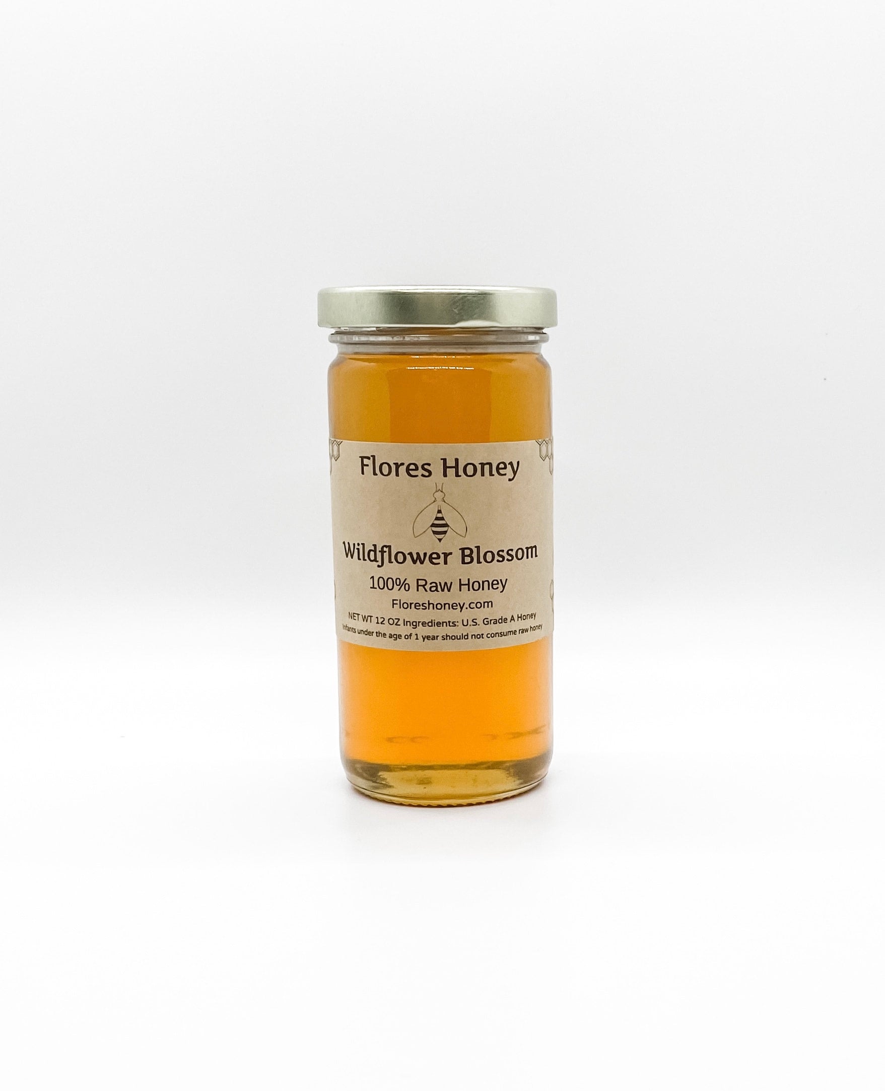 Wildflower Blossom 12 oz | Flores Honey